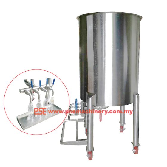 Storage Tank with Filling Nozzle - PSE Machinery