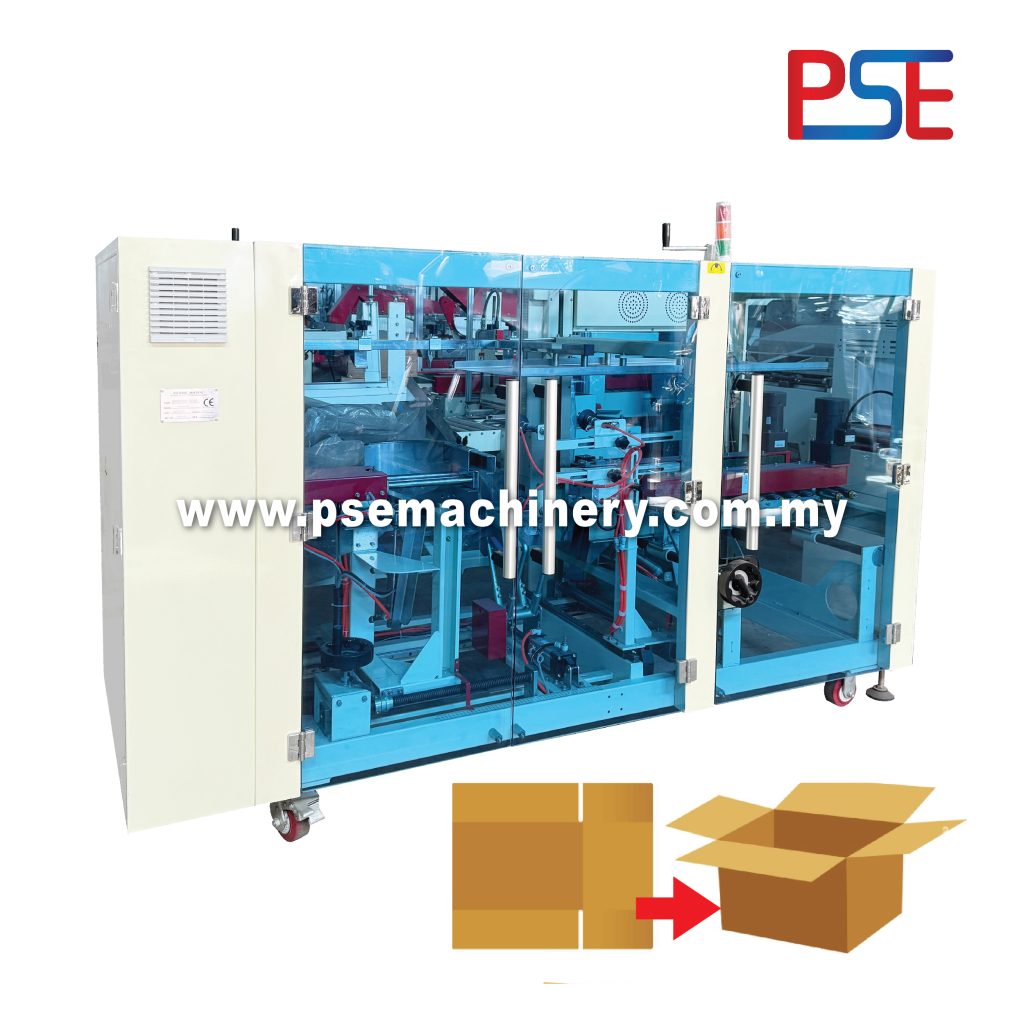 Automatic Carton Erector Machine - PSE Machinery