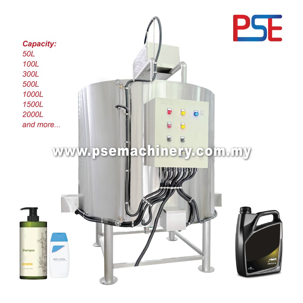 Double Jacketed Mixing Tank 50L - PSE Machinery
