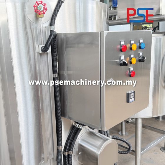 Double Jacketed Cooking Mixing Tank With Castel Wheel - PSE Machinery